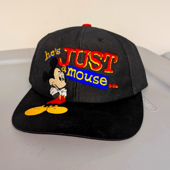 Disney | Accessories | Vintage Mickey Mouse Snapback | Poshmark